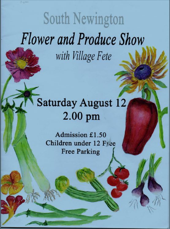 Design a Poster/Flyer for the Flower and Produce Show – South Newington ...